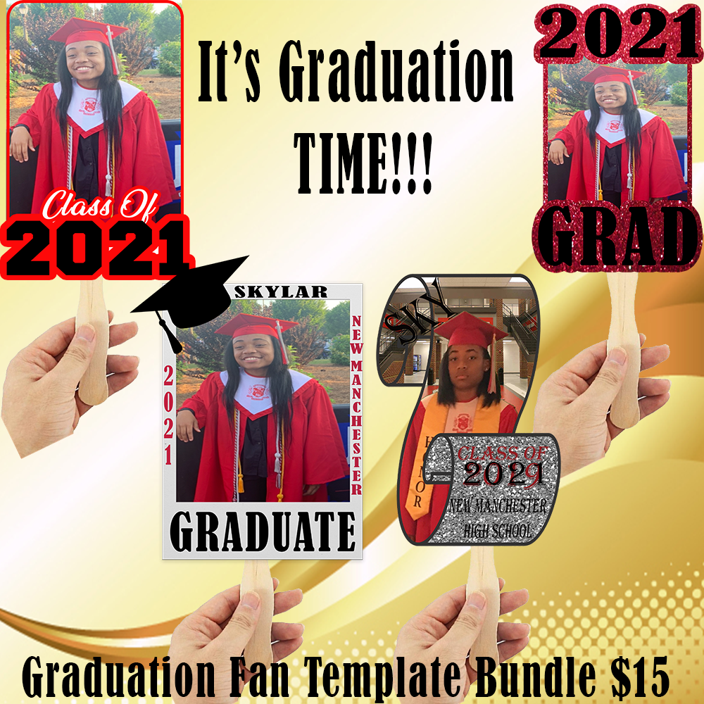GRAD FAN BUNDLE (PNG) – SWEET DREAM KUSTOMKREATIONS