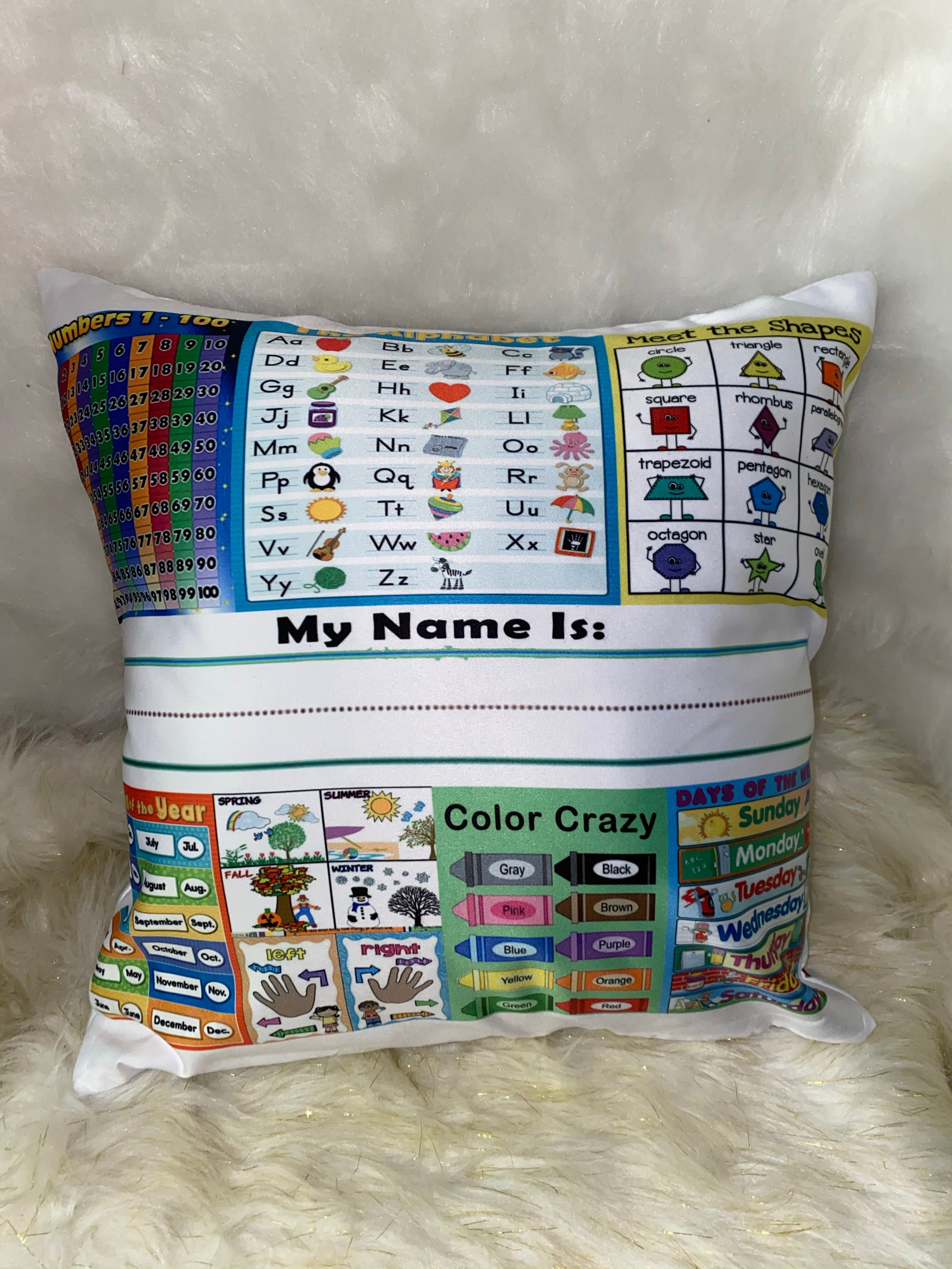 LEARNING PILLOW TEMPLATES – SWEET DREAM KUSTOMKREATIONS