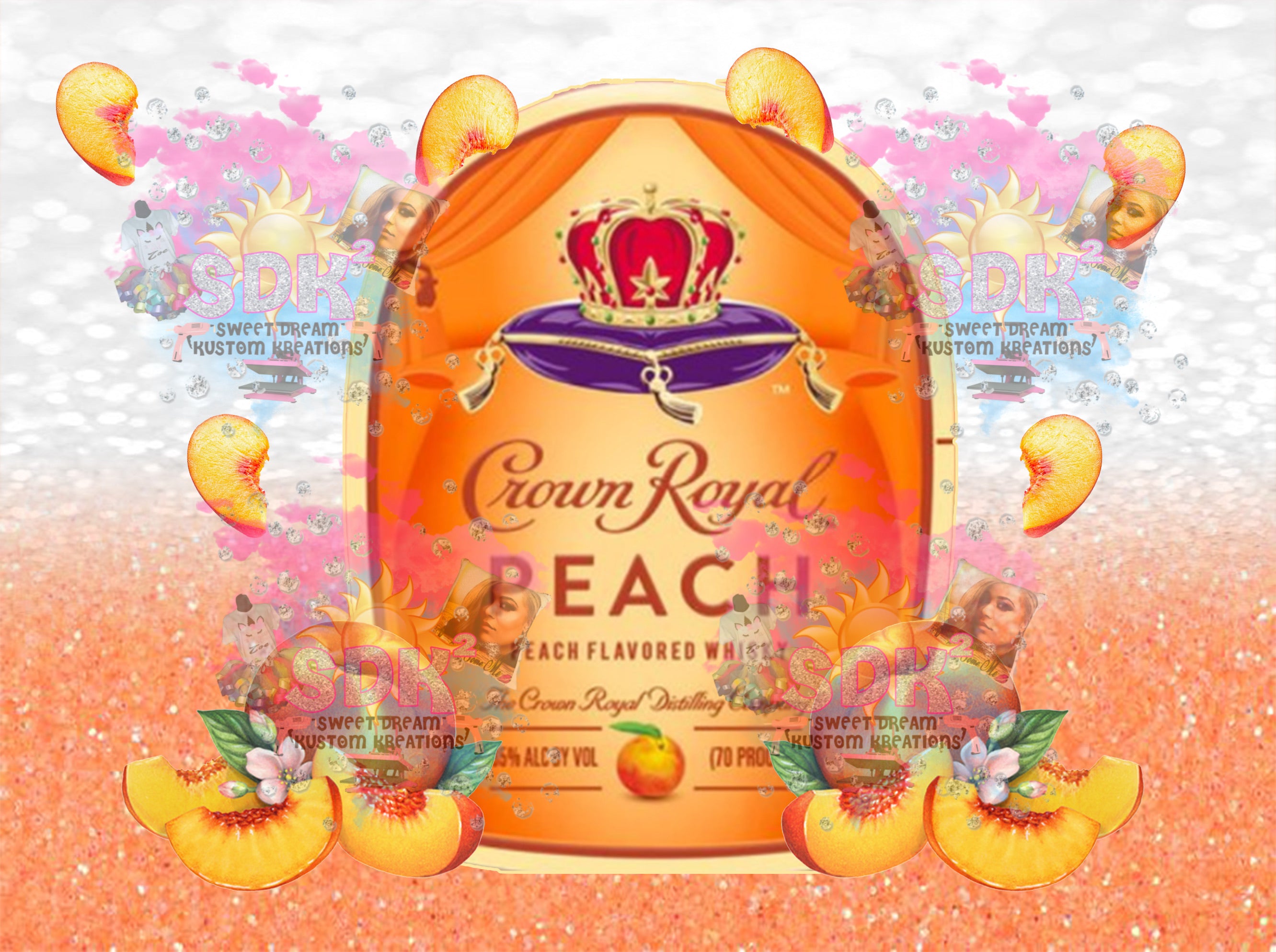 CROWN PEACH PNG – SWEET DREAM KUSTOMKREATIONS